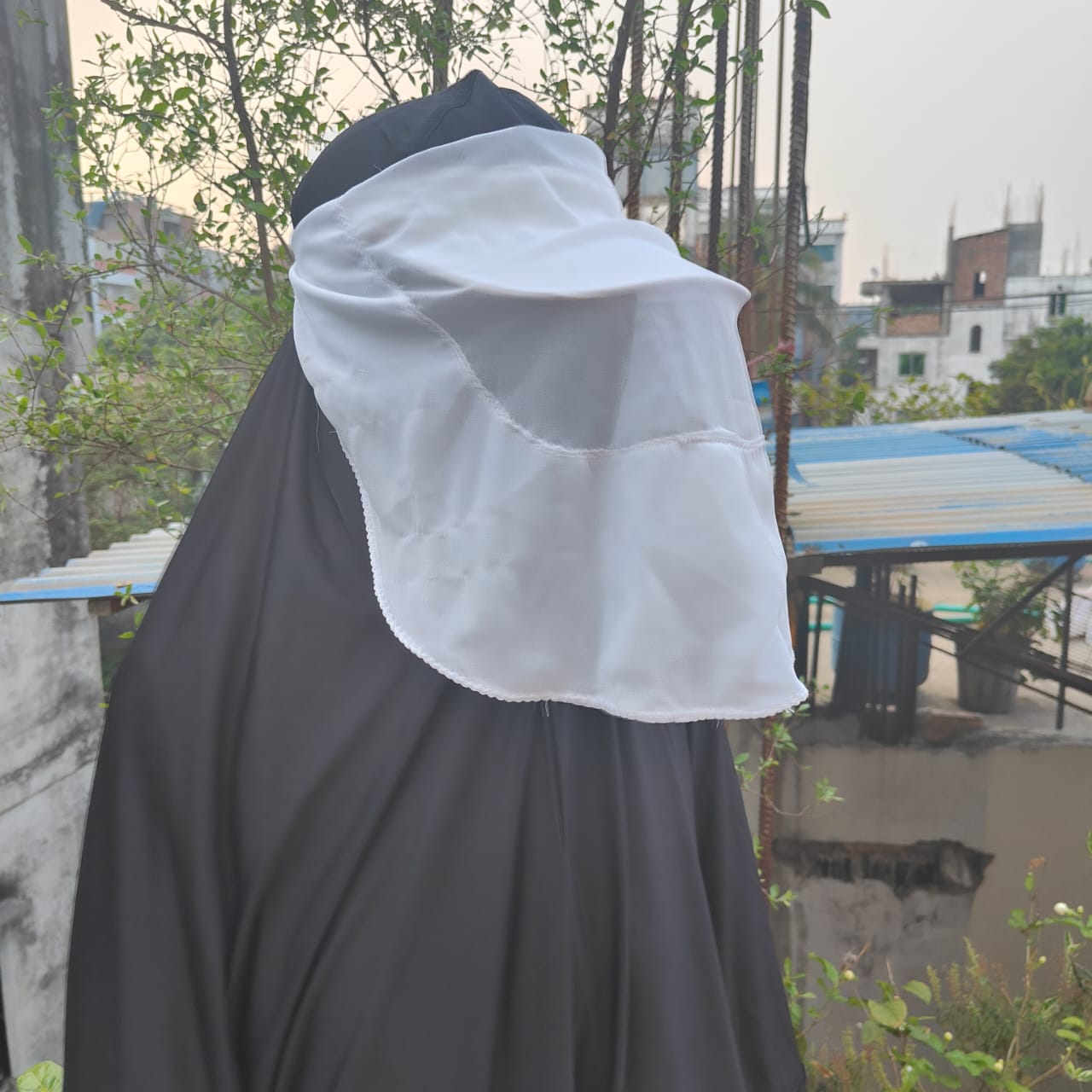 Hajj Nikab Cap | Sun Cap For Ladies Short Type - Hajj Mart BD
