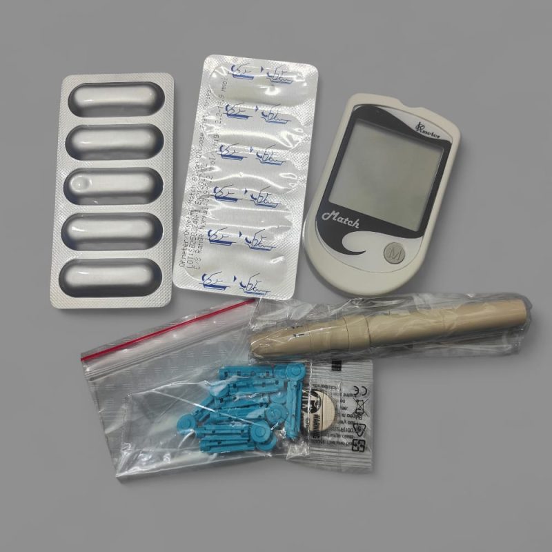 Diabetes Machine Kit Glucometer Match Brand - Hajj Mart BD