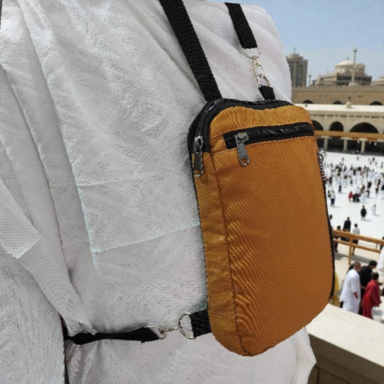 Hajj Umrah Anti Theft Neck Bag And Side Bag - Hajj Mart BD